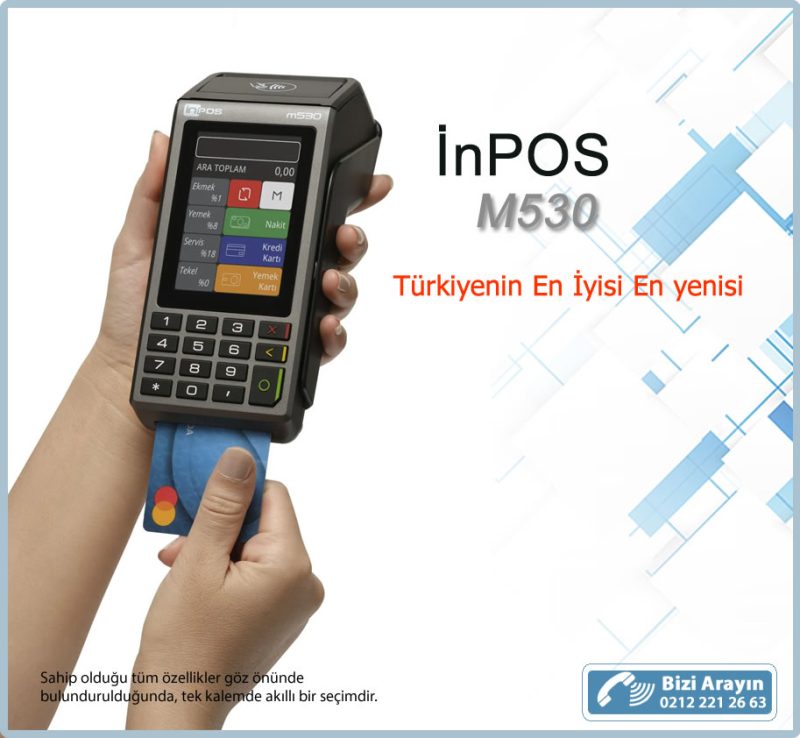 İnPOS M530 -4G İNPOSLA TAHSİLAT ÇOK HIZLI – Yazarkasa.com.tr – Hugin ...